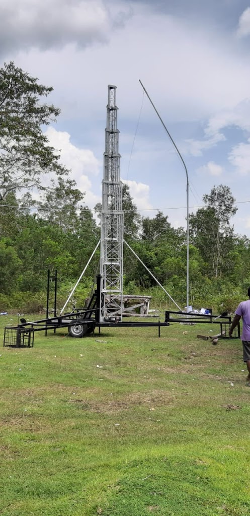 Tower Telescopic Portable - Telescopic Mobile - Permanen - Mega Tower